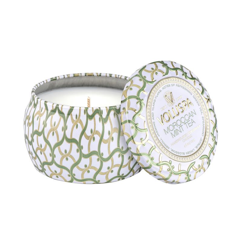 MINI VELA LATA 25H MOROCCAN MINT TEA VOLUSPA PROXIMA AO VENCIMENTO ...