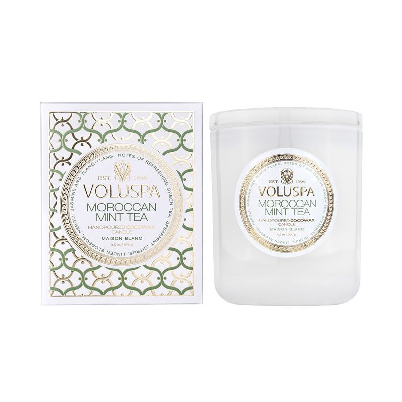 VELA COPO +60H MOROCCAN MINT TEA VOLUSPA PROXIMA AO VENCIMENTO ...