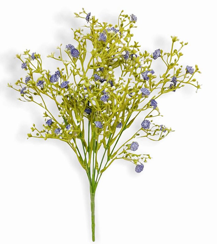 Mini Buque Flor do Campo - Azul 37cm - Raffaello Presentes e Decorações ...