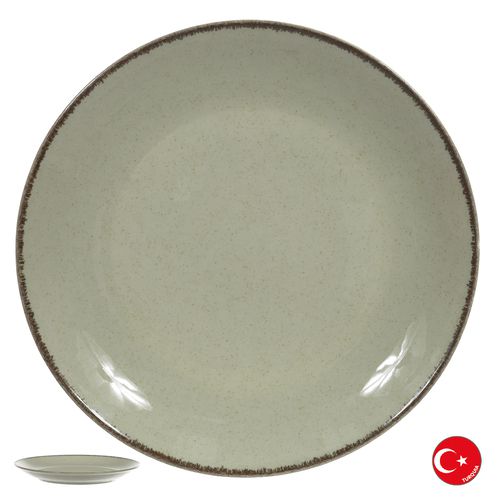 PRATO RASO PORCELANA (VERDE MENTA) DECORATIVO 27cm - Raffaello ...