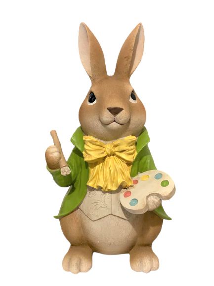 ESCULTURA EM RESINA NICHOLAS COELHO DE PASCOA ELEGANCE - Raffaello ...