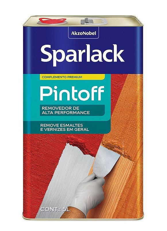 Removedor de Tinta e Verniz Pintoff Galão 5 Litros em Oferta na Obra ...