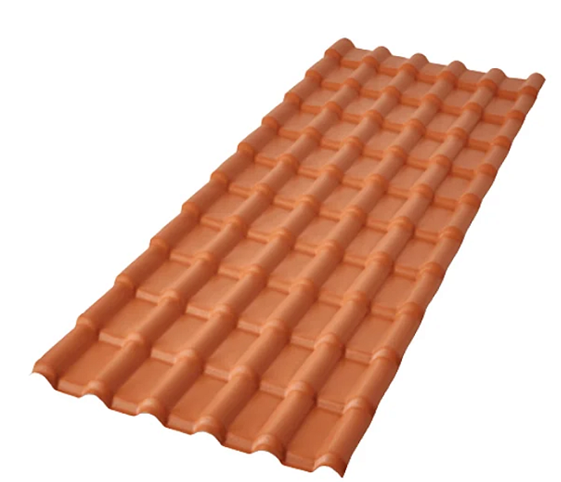 Telha PVC Plan Cerâmica - 197x88cm - Telhas e Acabamentos