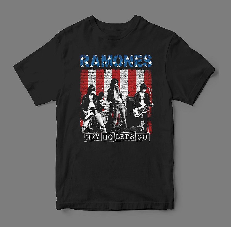 Camiseta Oficial - Ramones - Photos - Oficina Rock