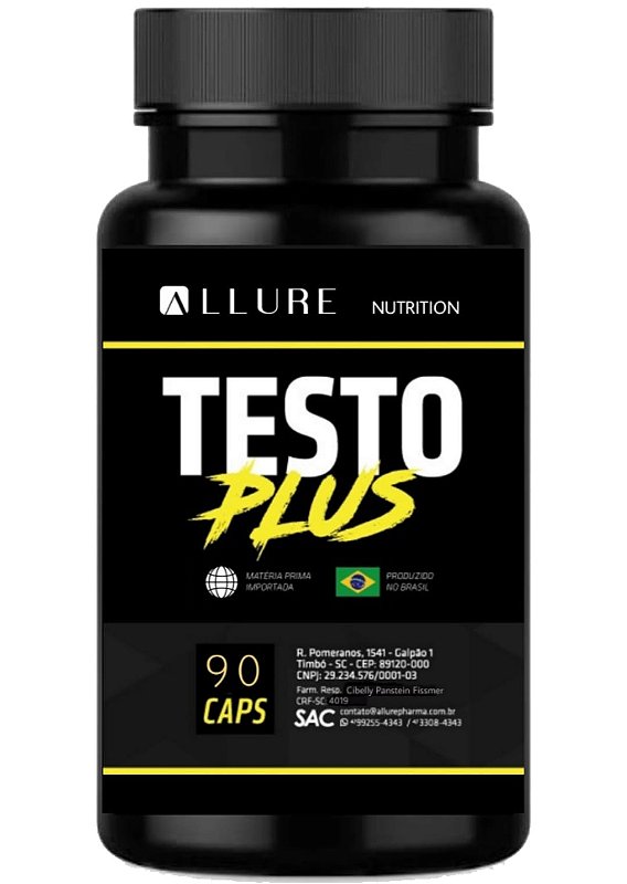 Testo Plus Desempenho Sexual Físico Libido Força Energia Disposição ...