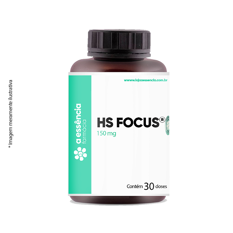 HS Focus - 300mg - A Essência | Farmácia de Manipulação | Criciúma - SC