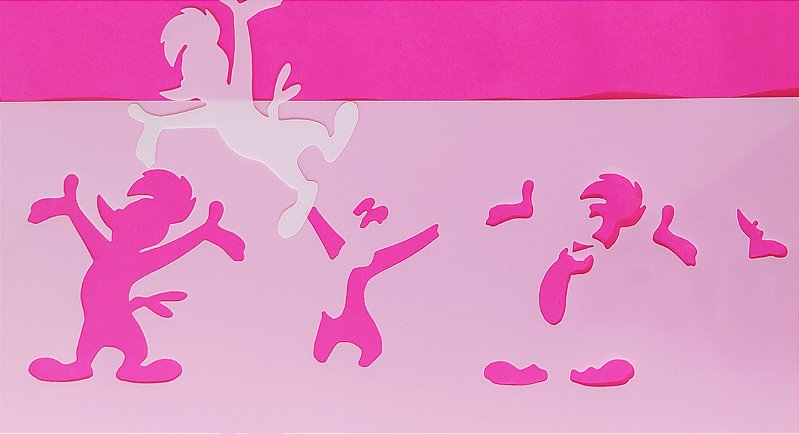 SRA-1558 - PICA- PAU - SOBREPOSIÇÃO - Estêncil para Artesanato é ...