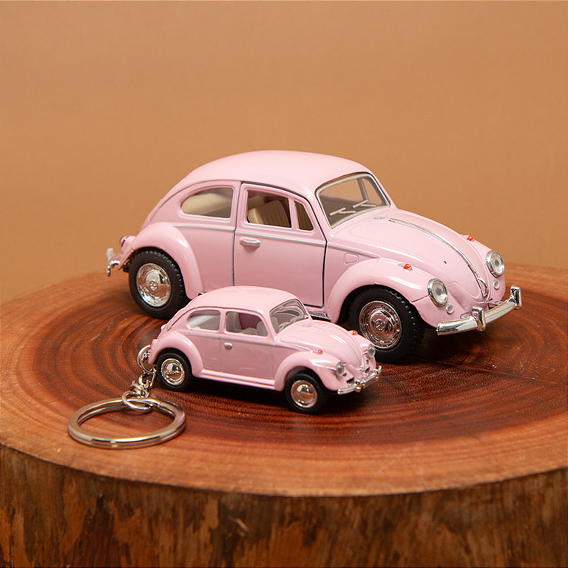 Miniatura e chaveiro de fusca - Garagem das Antigas