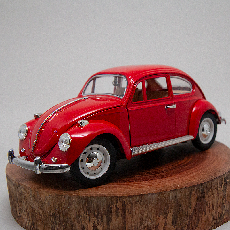 Miniatura Fusca Escala 1/18 | Garagem das Antigas - Garagem das Antigas