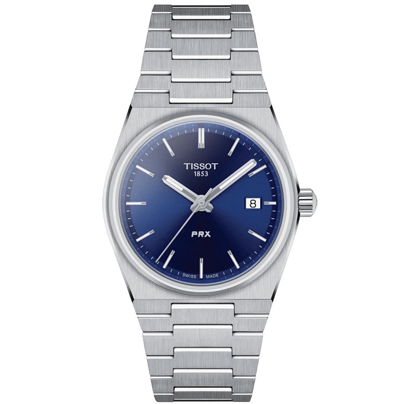 Relógio Tissot PRX Azul 35 mm - GMT-3 Loja