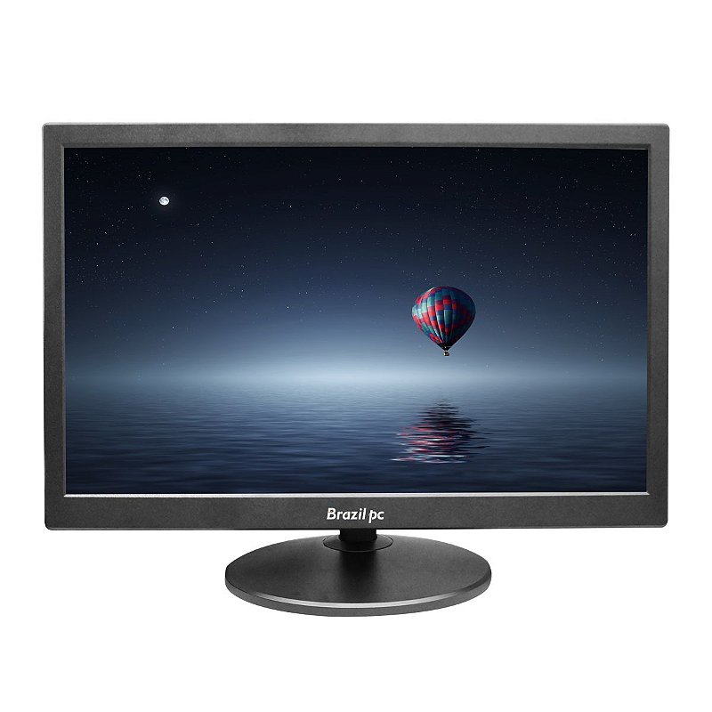 MONITOR LED 19 BRAZIL PC BPC-M19W PRETO WIDESCREEN - Brazil PC