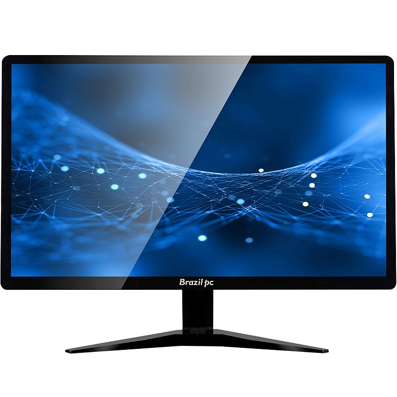 MONITOR LED 19.5 BRAZIL PC BPC-M20W PRETO VESA WIDESCREEN - Brazil PC
