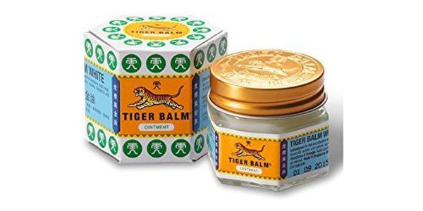 Dor de cabeça nunca mais! Tiger Balm Branco 9ml: pomada protetora com ...