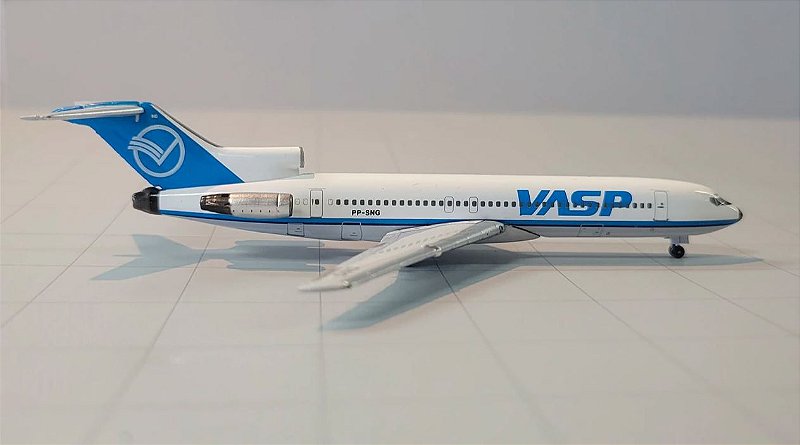Miniatura Avião - Boeing 727-200 - Vasp - 1:400 - Aeroclassics - AeroToys