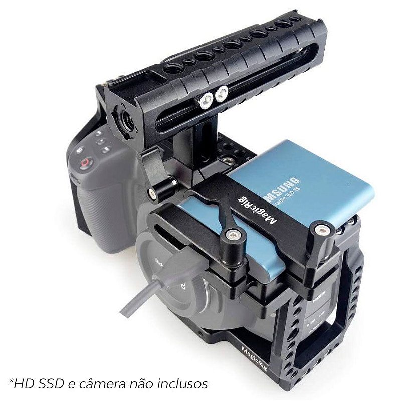Cage Magicrig Para Blackmagic Pocket 4K e 6K - Digital 100