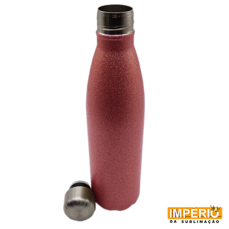 Garrafa Glitter Rosa Pink 500 ml - Império da Sublimação | A Melhor ...