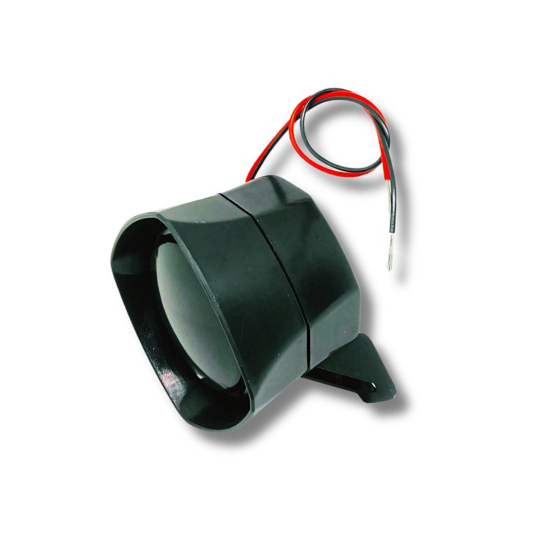 Sirene Piezo 12V 120dB Alarme Carro Residência Universal - VC E-COMMERCE