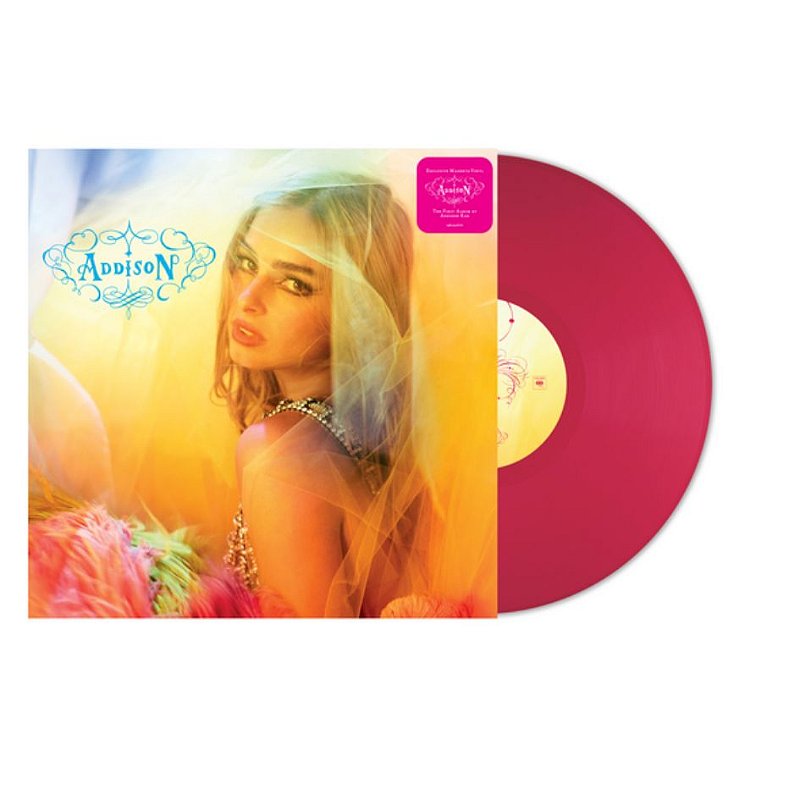 Vinil Addison Rae - Addison Limited Magenta Vinyl Edition - Music on Vinil
