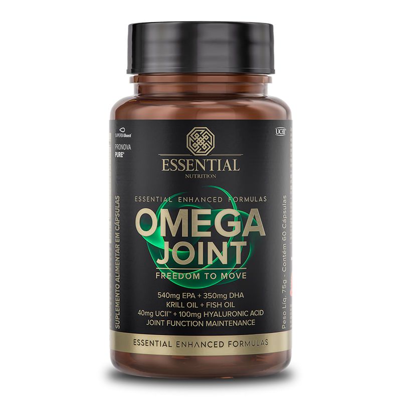 Omega Joint 60 capsulas - Essential Nutrition - Monster Shape ...