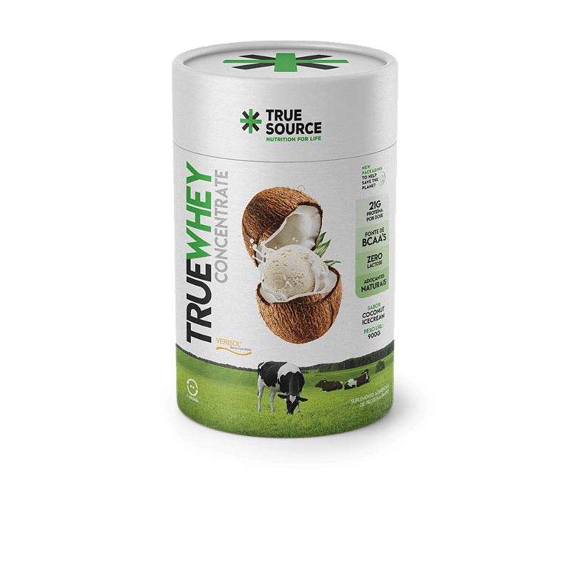 True Whey Concentrate Zero Lactose 900g - True Source - Monster Shape ...
