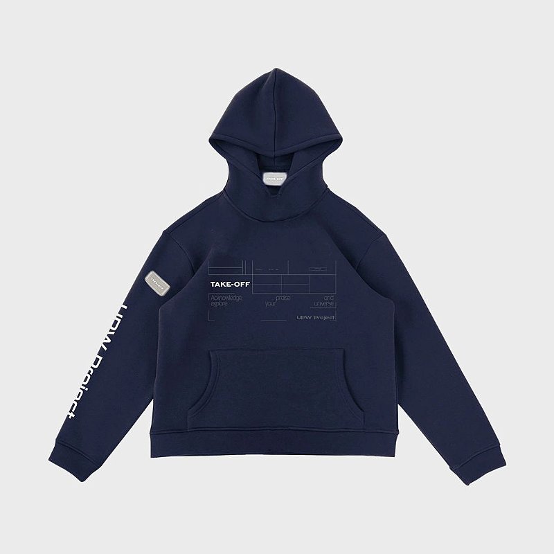 Moletom TAKE-OFF "UPW Navy TurtleNeck" - Mstock Store