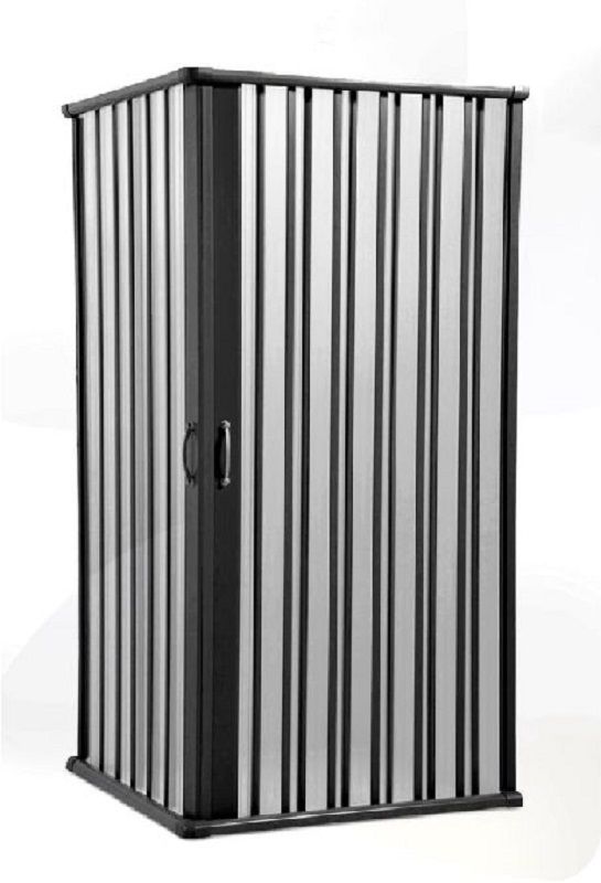 Box Sanfonado de Canto em PVC - Largura externa até 0,85 x 1,00 x 1,8 ...