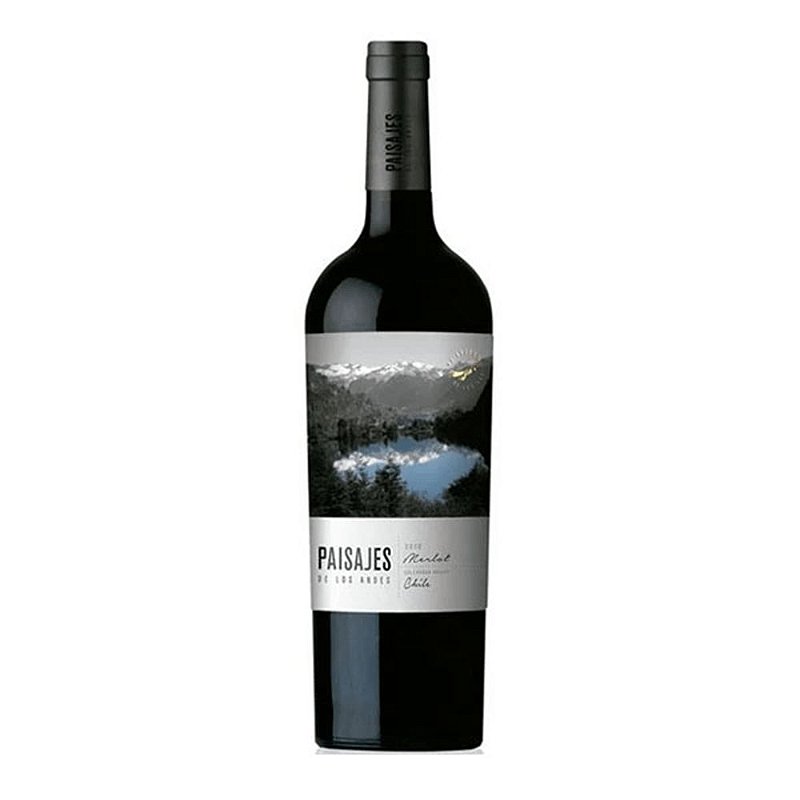 VINHO TINTO CHILENO PAISAJES DE LOS ANDES MERLOT 2020 750ML - Moya Wines