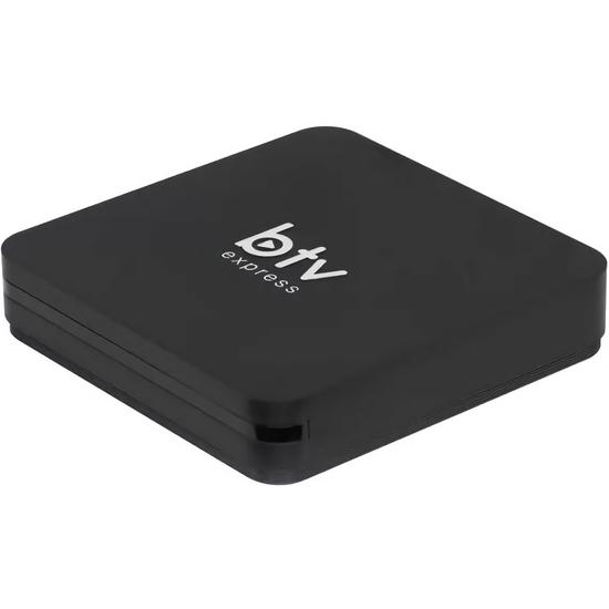 Receptor TV Box BTV Express E13 4K Android Wifi - Preto - Lojas Marin