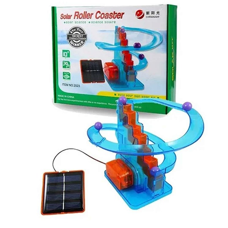 Kit Experimento Solar - Roller Coaster Brinquedo Educacional ...