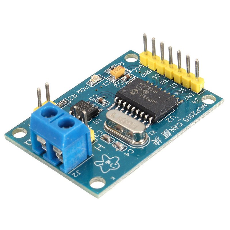 Módulo CAN BUS MCP2515 TJA1050 - Eletrônica SerMaker - Arduino ...