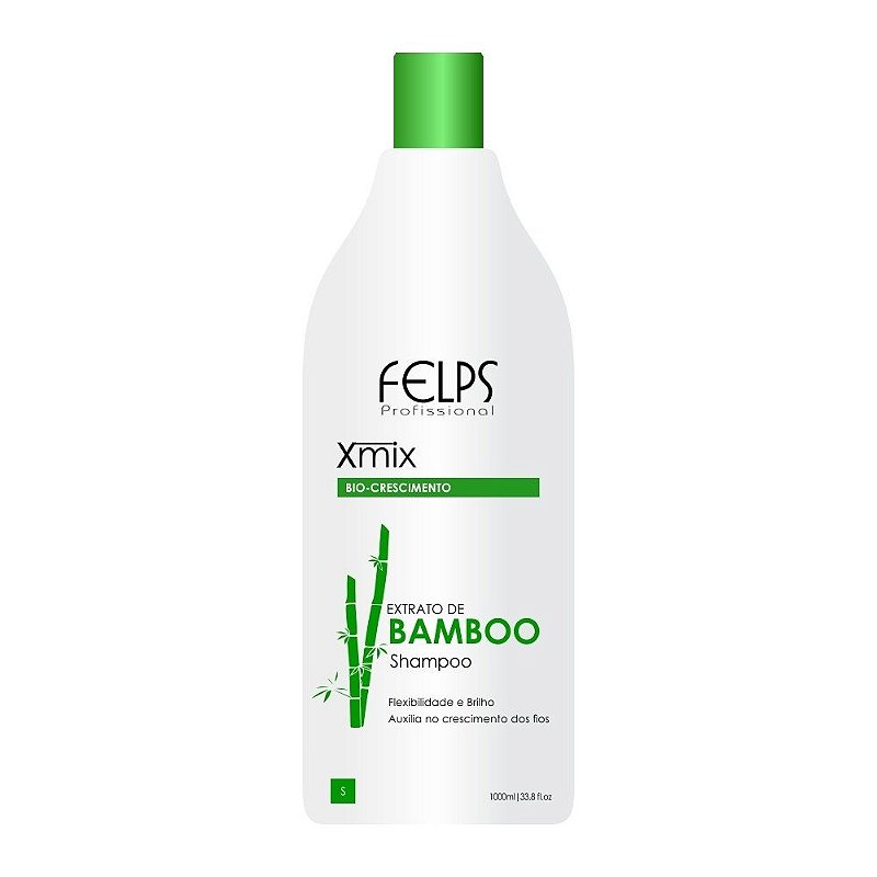 Shampoo Felps Extrato de Bamboo Bio Cresimento 1l - Sansei Cosméticos ...