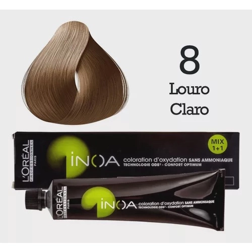 Coloração Inoa 8 L'oreal 60G - Sansei Cosméticos | O ponto de encontro ...