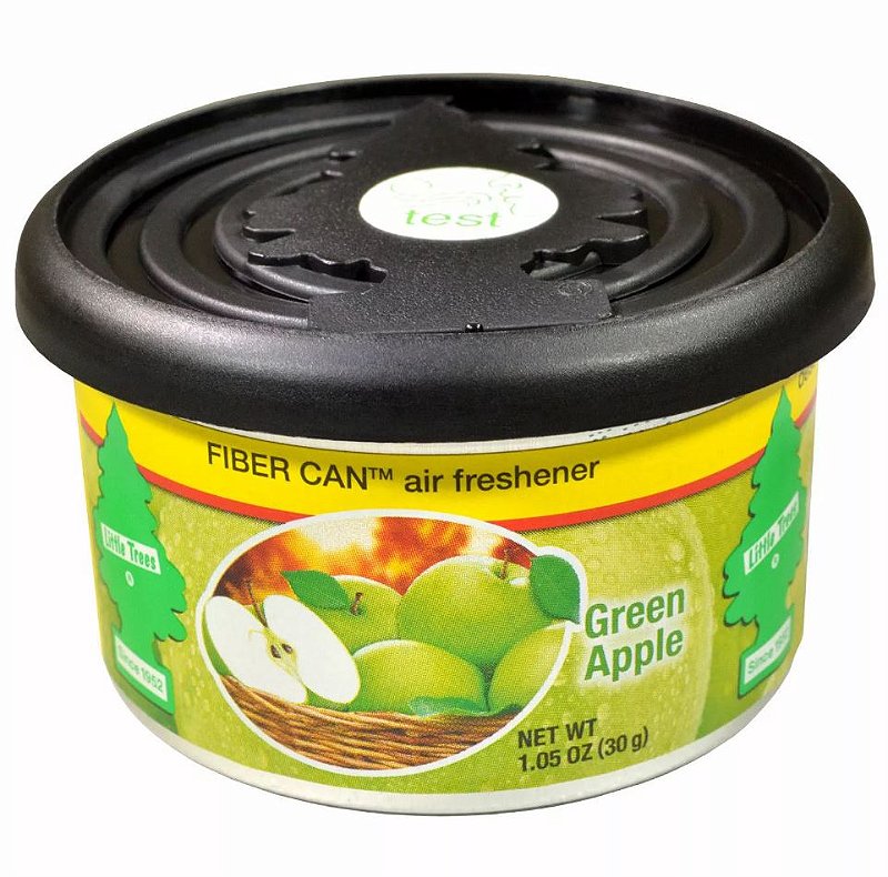 Little Trees Fiber Can Green Apple - Little Tree - Aromatizantes