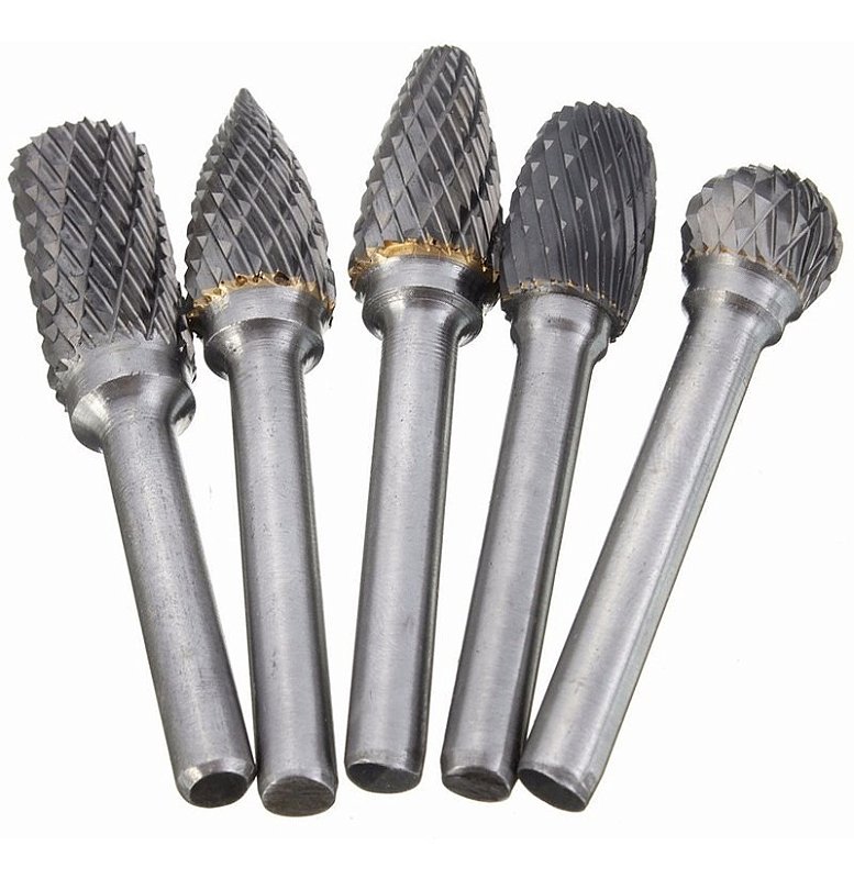 Kit Lima Rotativa Metal Duro 10mm - Alfa Ferramentas para Usinagem