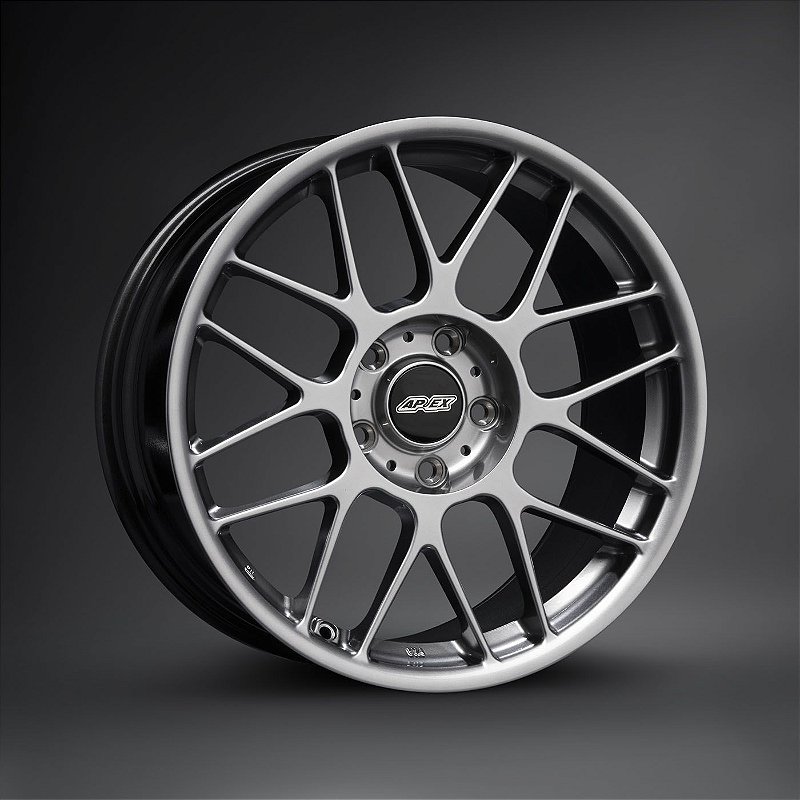 Rodas Esportivas APEX ARC-8 Hyper Black 5x120 18x8,5 ET38 - 18x9 ET42 ...