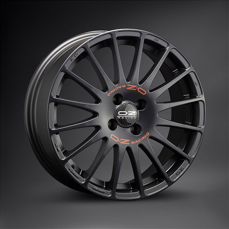 Rodas Esportivas OZ Superturismo GT Matt Black 4x100 17x7 ET35 ...