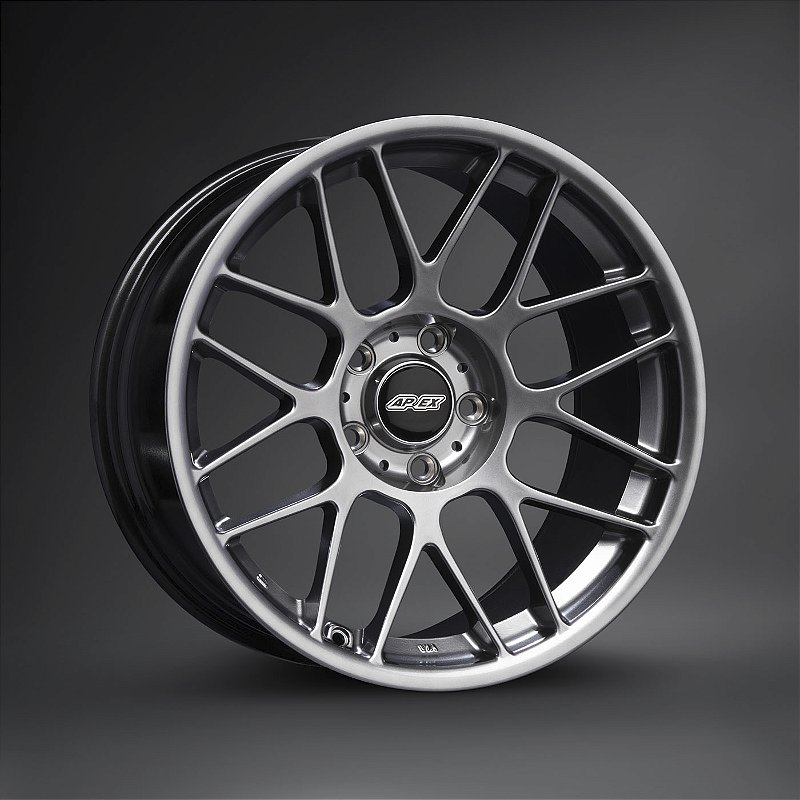 Rodas Esportivas APEX ARC-8 Hyper Black 5x120 18x9,5 ET22 - 18x10,5 ...
