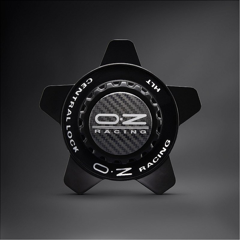 Centercap Centerlock para OZ Formula - M671 OZ Ø62 Matt Black + Black ...