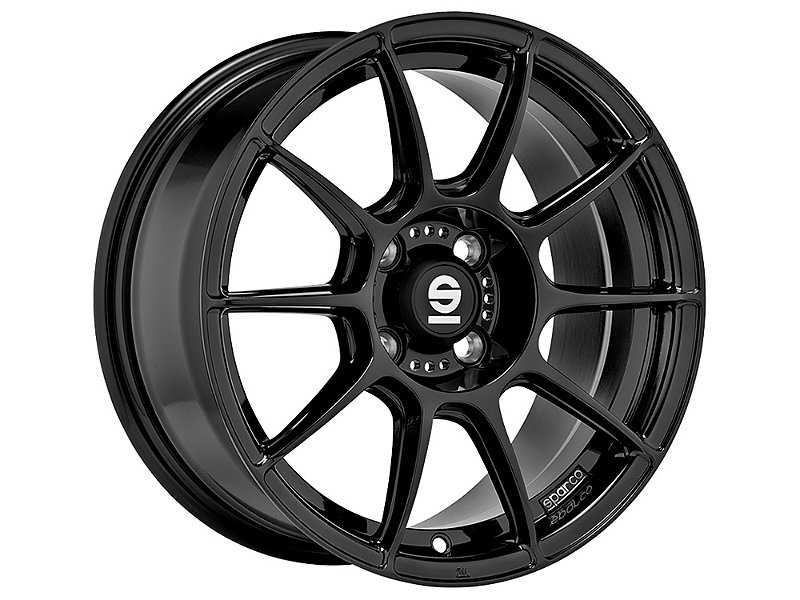 Rodas Esportivas Sparco Wheels FF1 Gloss Black - GPParts - Comércio e ...