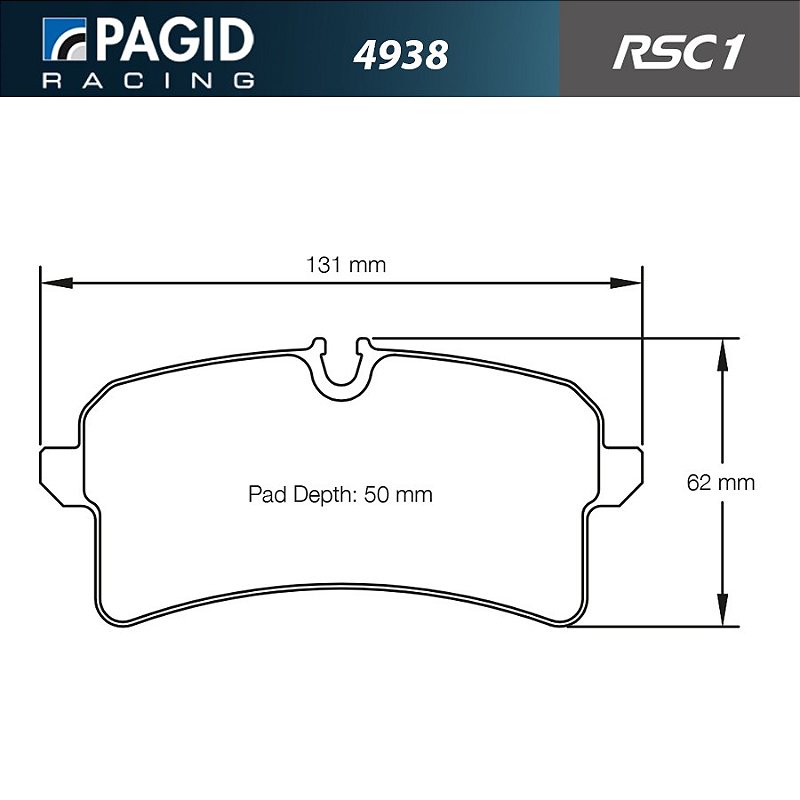 PAGID 4938 RSC1 - Ceramica Traseira - Audi RS6 C7, Bentley Mulsanne ...