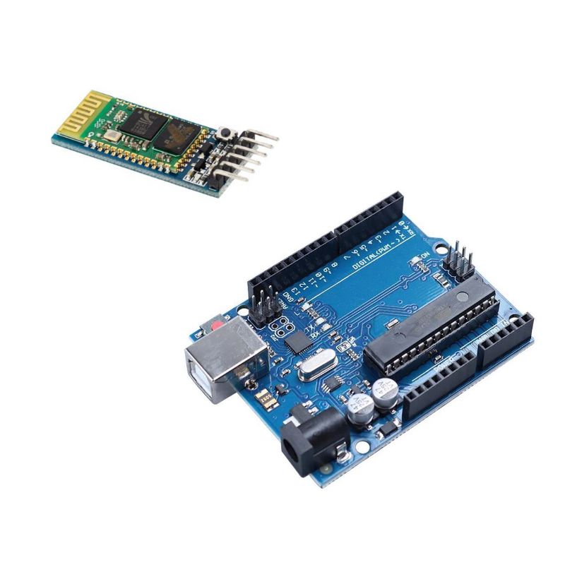 ARDUINO UNO R3 E MODULO BLUETOOTH HC-05 - ARDUCORE - Robótica ...