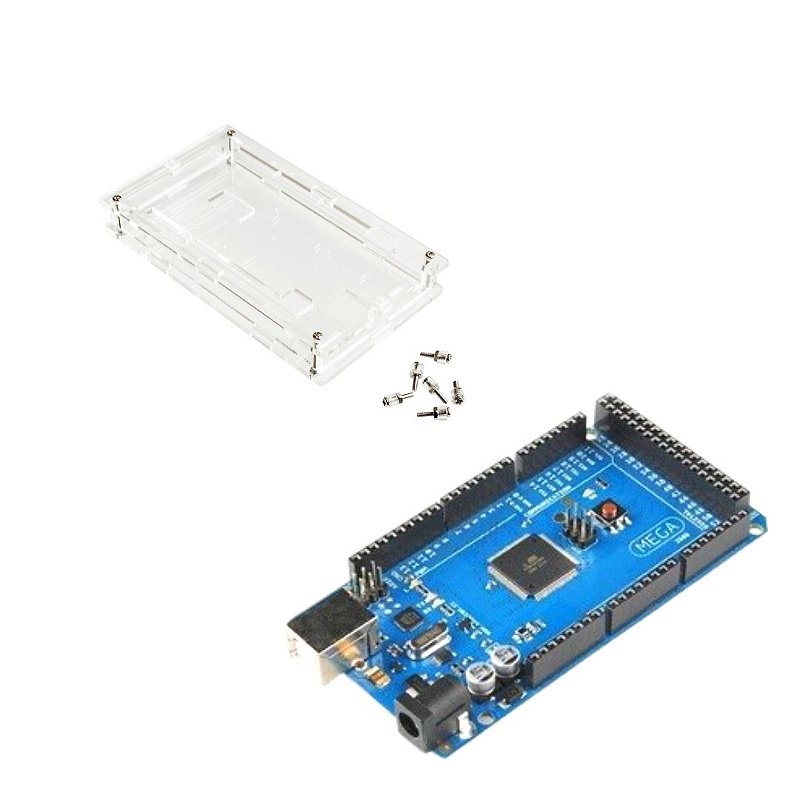 ARDUINO MEGA CH340 + CASE COMPATÍVEL - ARDUCORE - Robótica Educacional arduino