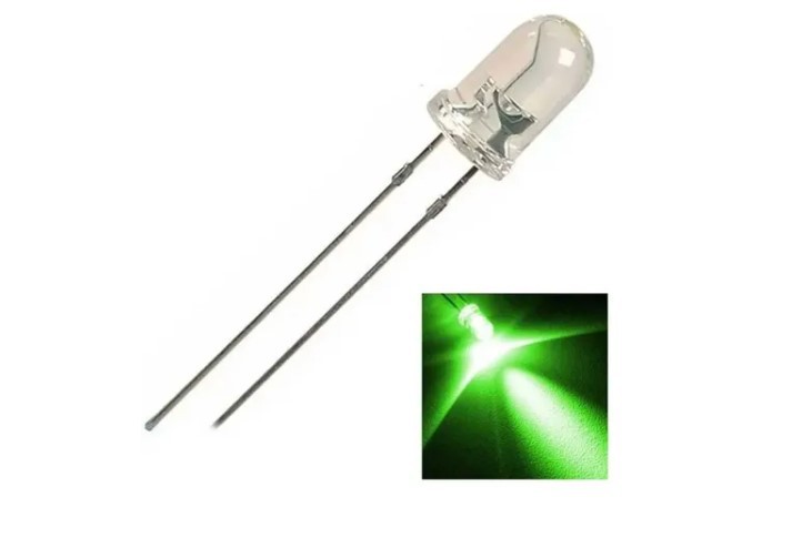 kit 10 LEDS ALTO BRILHO 5 mm VERDE - ARDUCORE - Robótica Educacional arduino