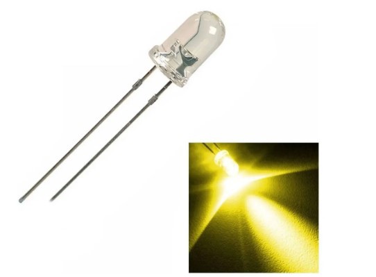 KIT 10 LEDS ALTO BRILHO 5 mm AMARELO - ARDUCORE - Robótica Educacional ...