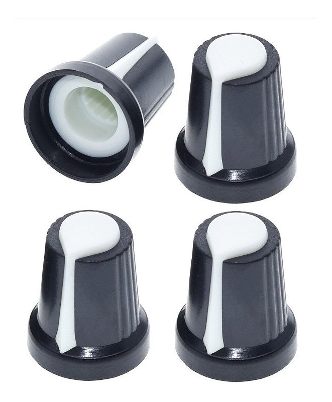 KNOB, KNOB BRANCO, KNOB - ARDUCORE - Robótica Educacional arduino