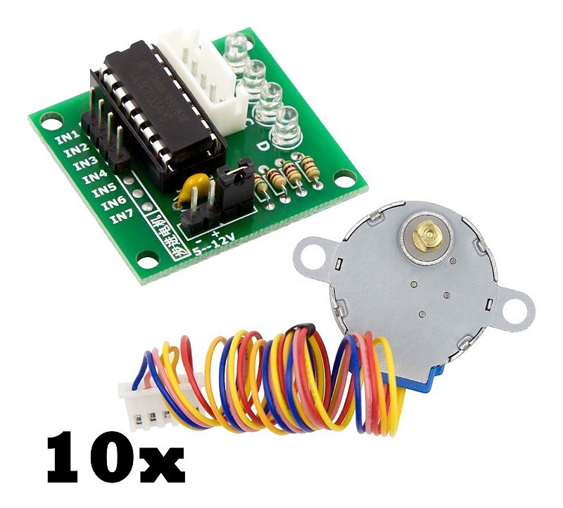 ULN2003, MOTOR DE PASSO - ARDUCORE - Robótica Educacional arduino