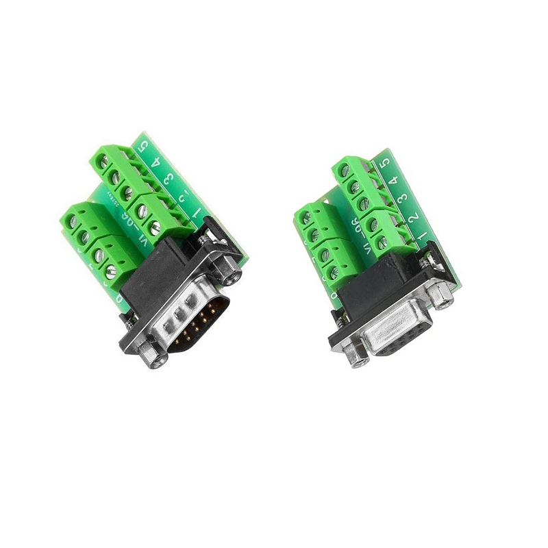 DB9 MACHO E FEMEA - ARDUCORE - Robótica Educacional arduino