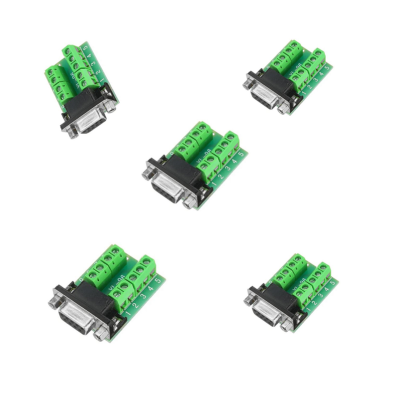 DB9 MACHO E FEMEA - ARDUCORE - Robótica Educacional arduino