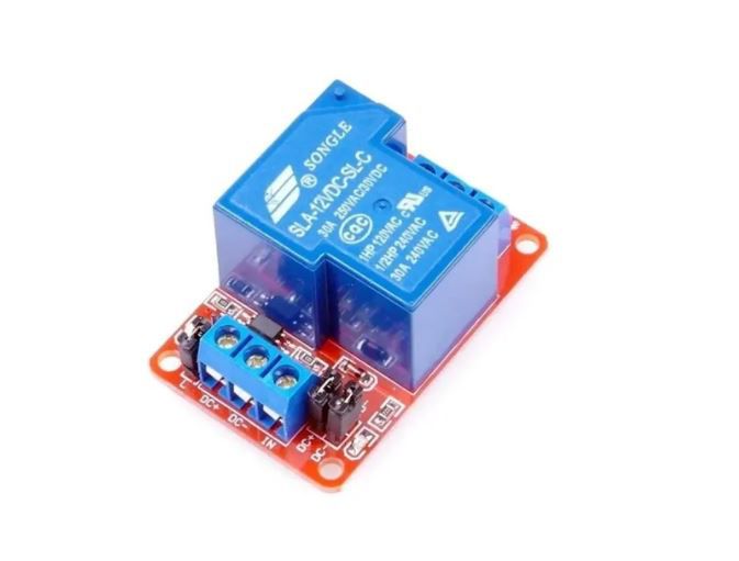 MÓDULO RELÉ 1 CANAL 12V 30A 250VCA - ARDUCORE - Robótica Educacional ...