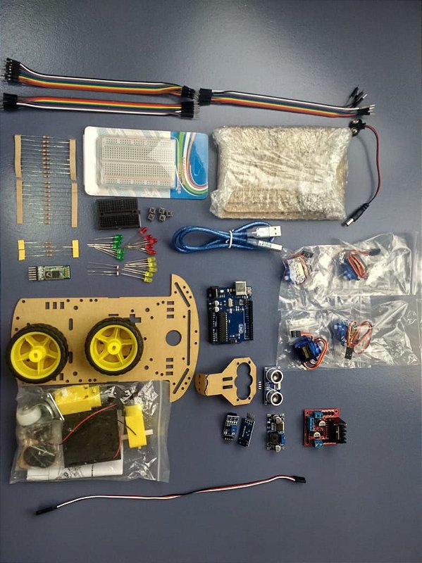 Kit Robotica Net Arducore Robótica Educacional Arduino